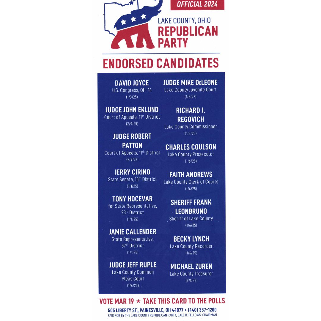 Endorsements - Judge Robert J. Patton